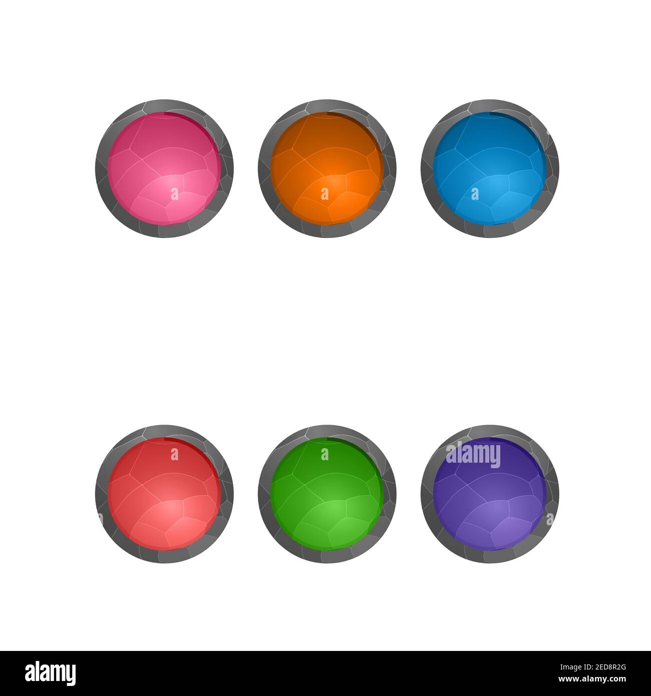 Icons for computer games user interface hi-res stock photography and ...