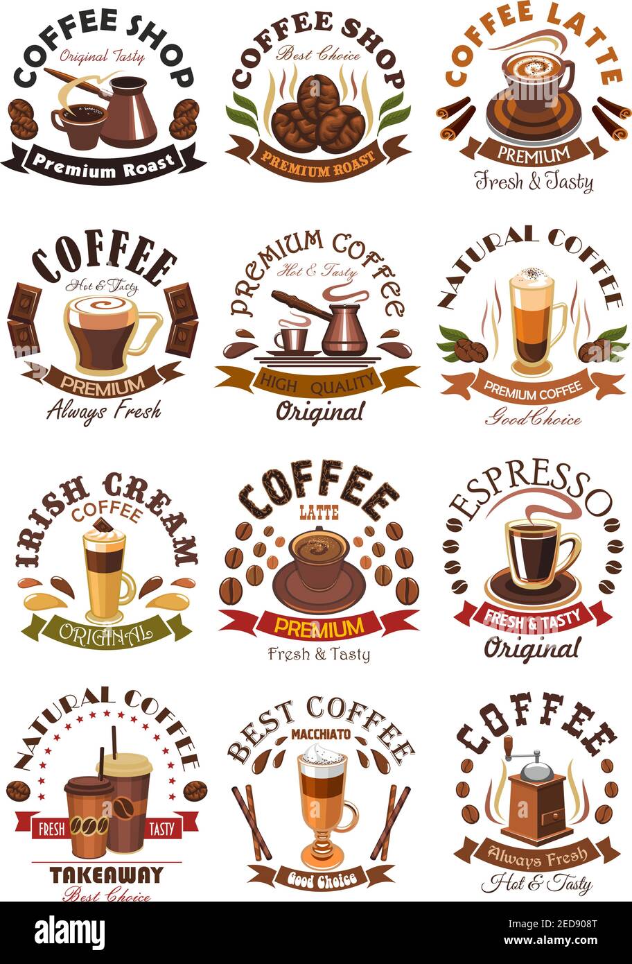 Cezve cup hot chocolate Stock Vector Images - Alamy