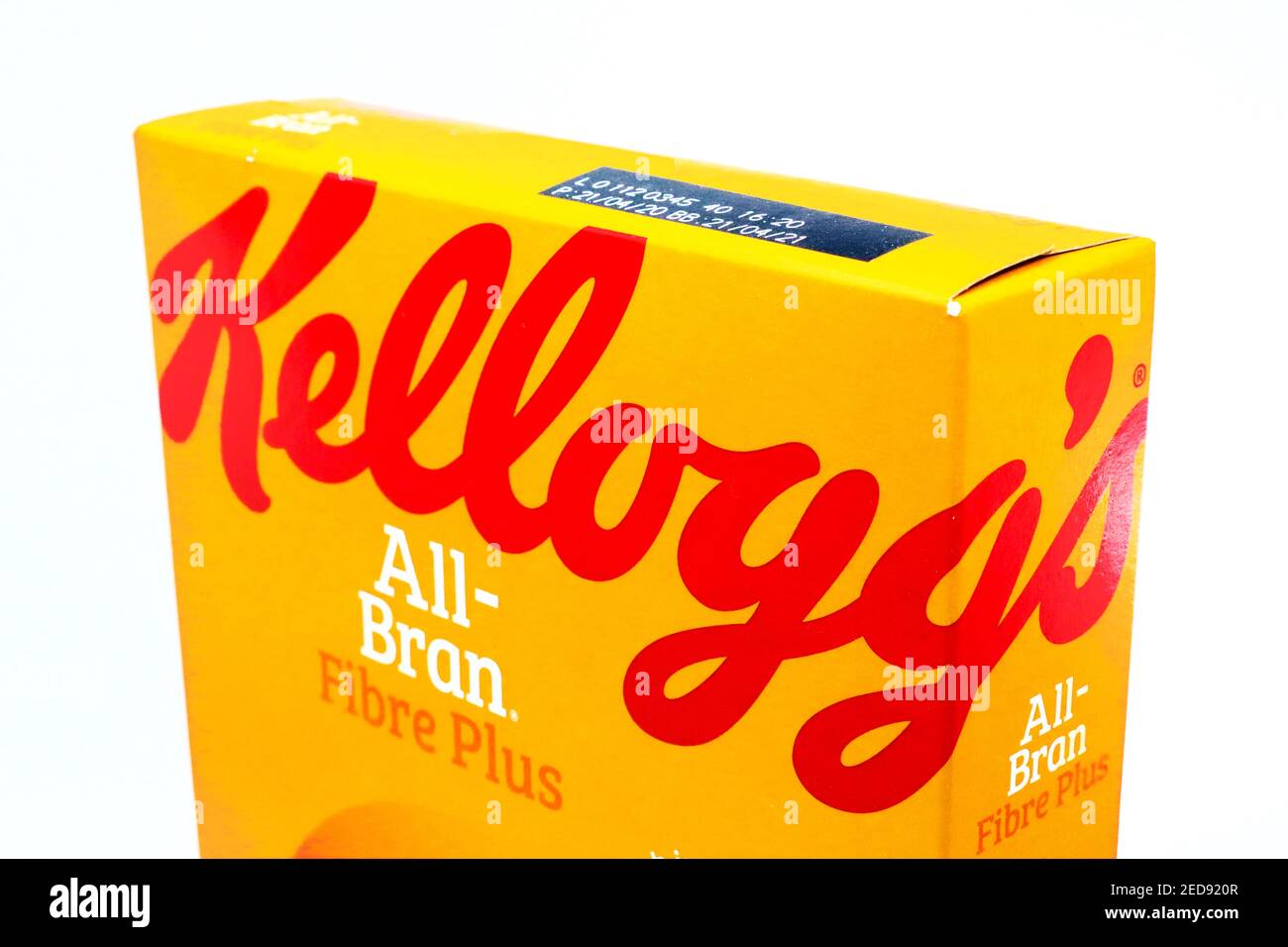 KELLOGG'S All-Bran Fibre Plus Stock Photo - Alamy