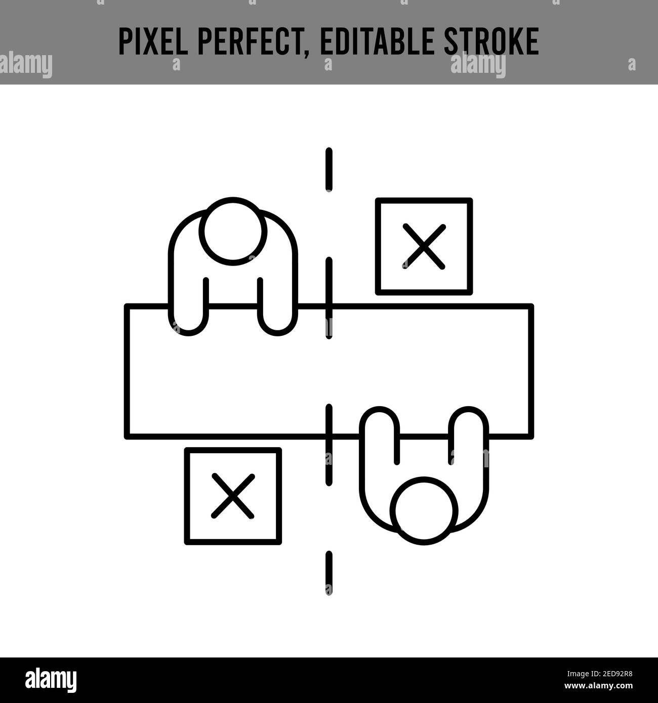 Keep your distance at the table. in the workplace, in a public place ...