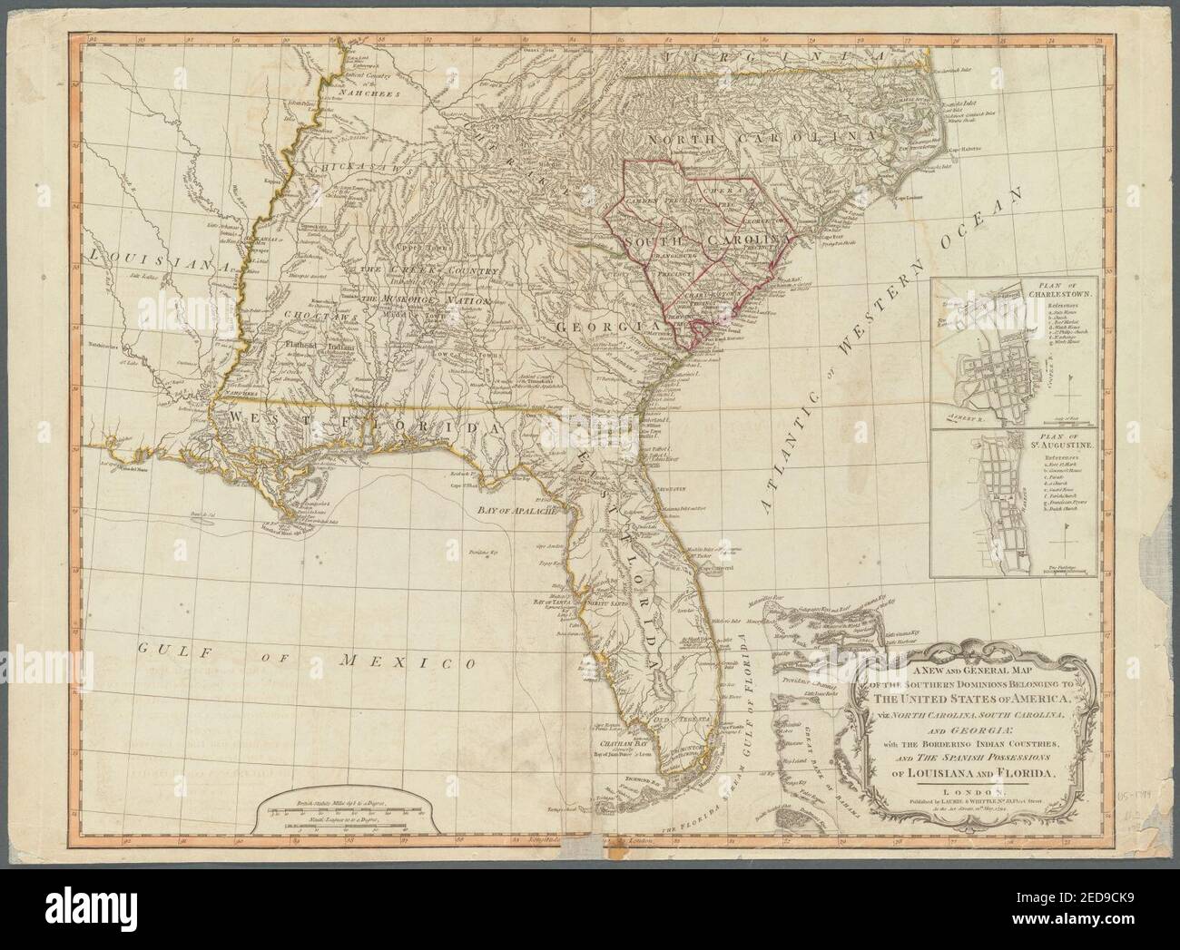 A new and general map of the southern dominions belonging to the United ...