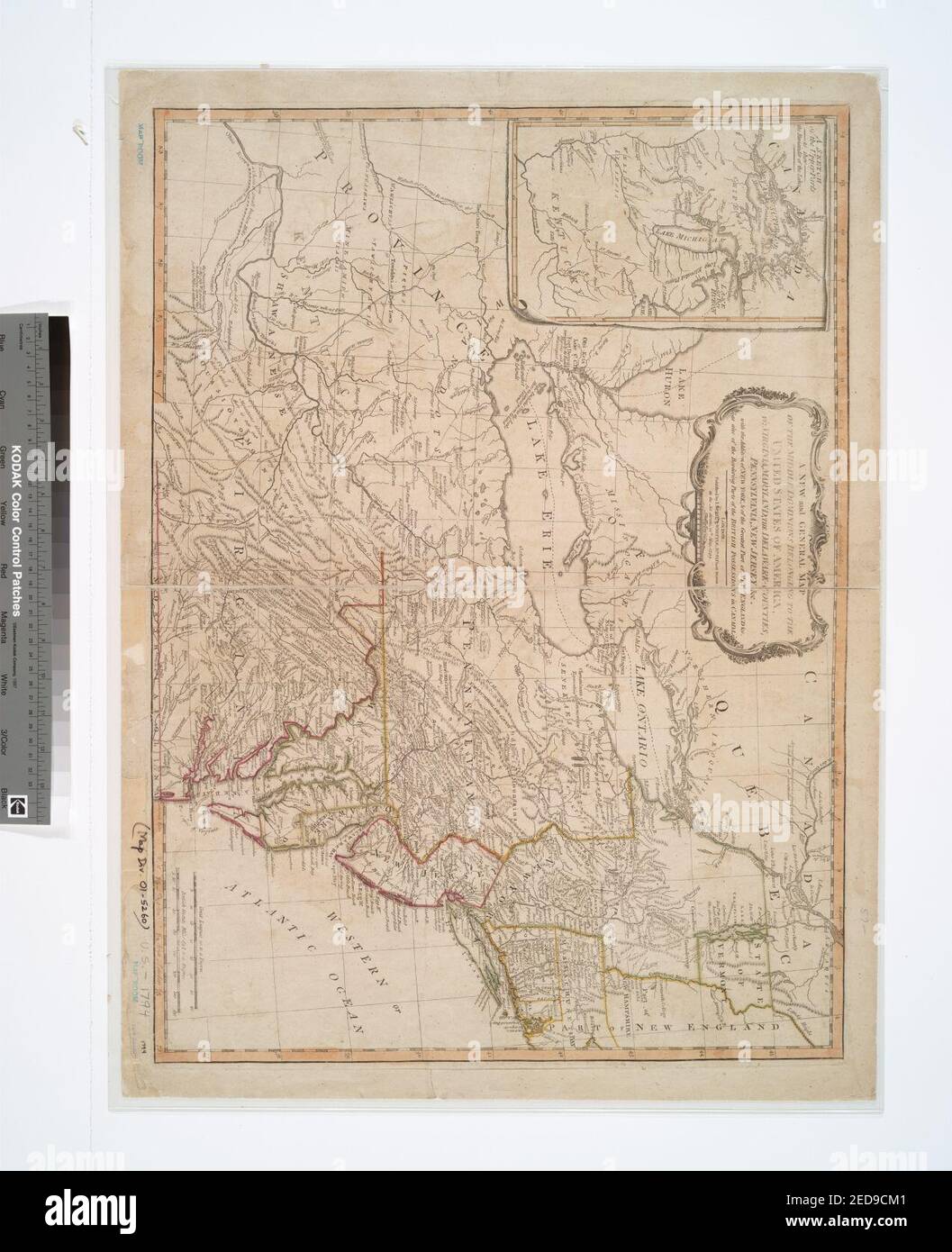 A new and general map of the middle dominions belonging to the United ...