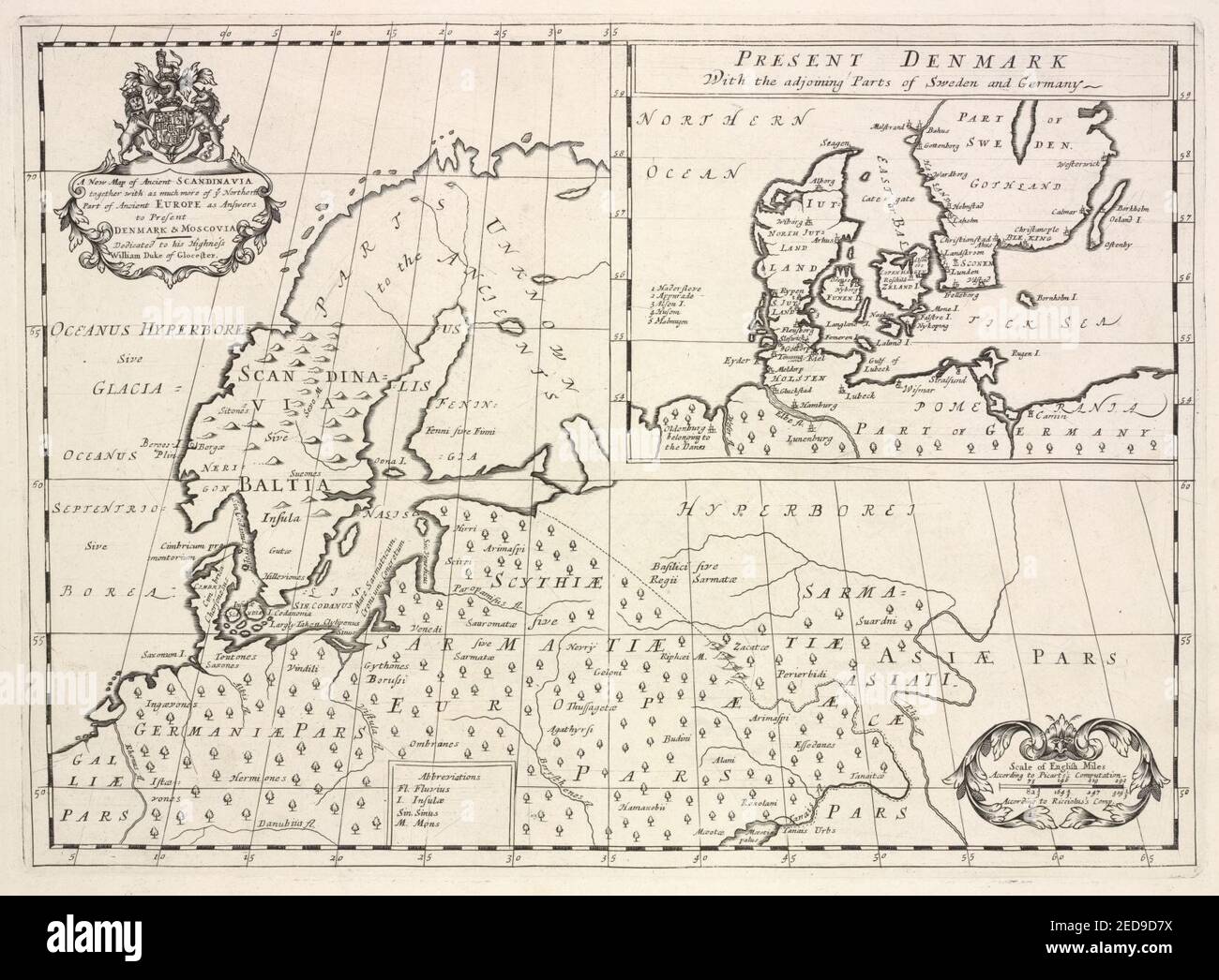Moscovia map hi-res stock photography and images - Alamy