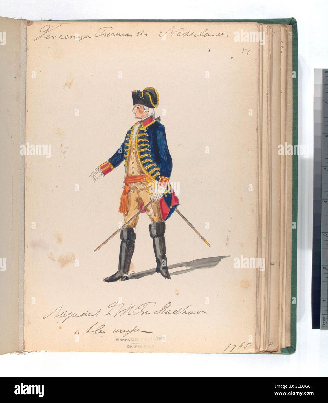 Adjudant (...). 1768 Stock Photo - Alamy