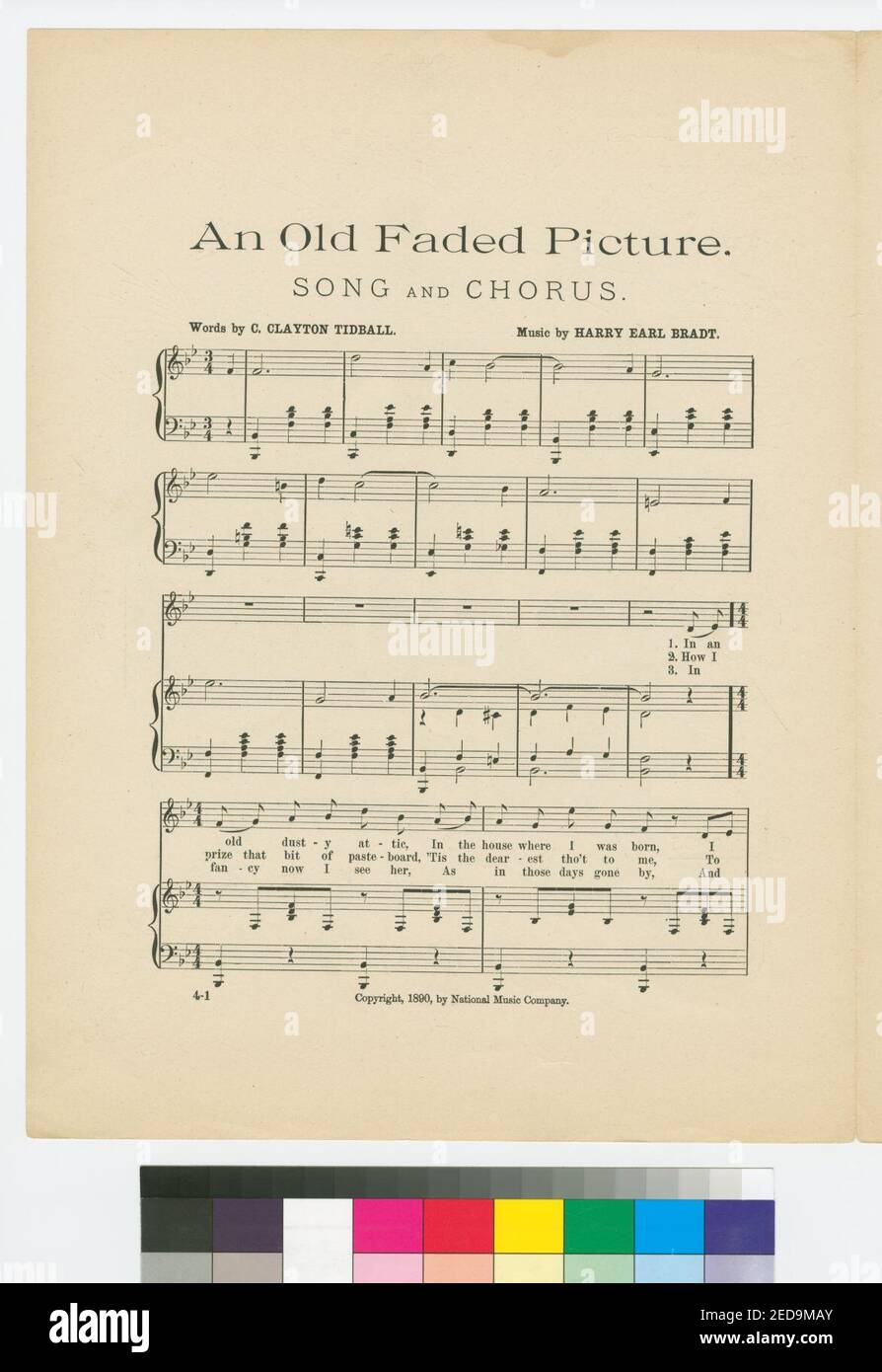 An old faded picture Stock Photo - Alamy