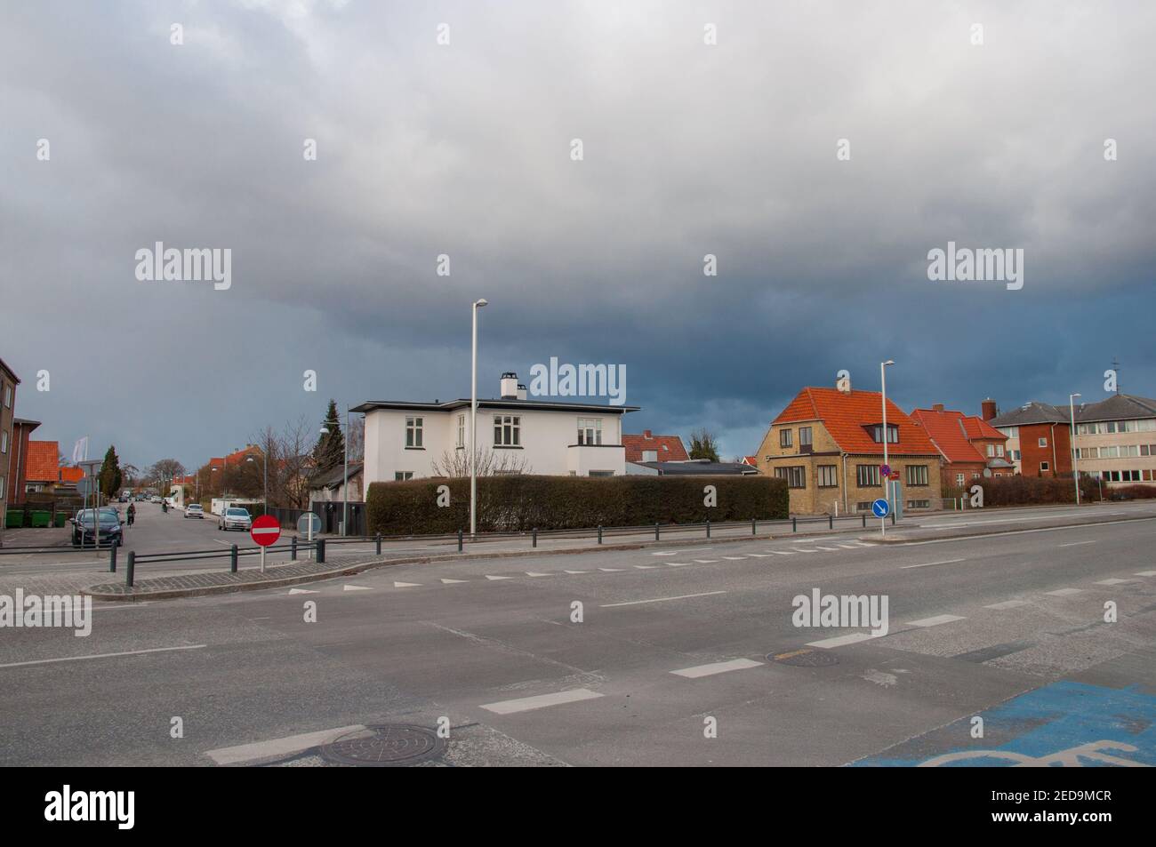 Denmark suburbs hi-res stock photography and images - Alamy