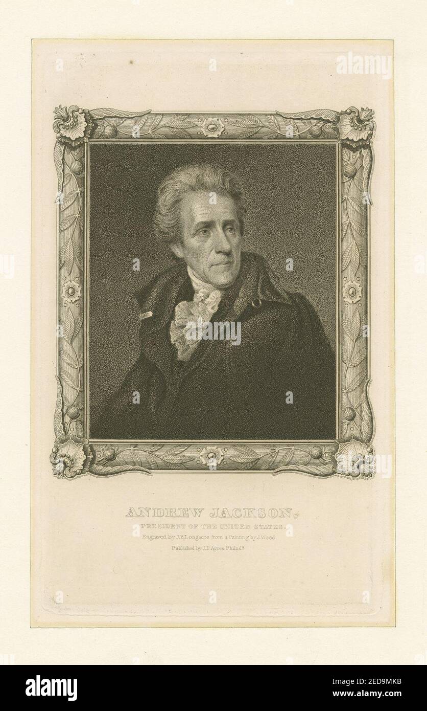 Andrew Jackson, president of the United States Stock Photo - Alamy