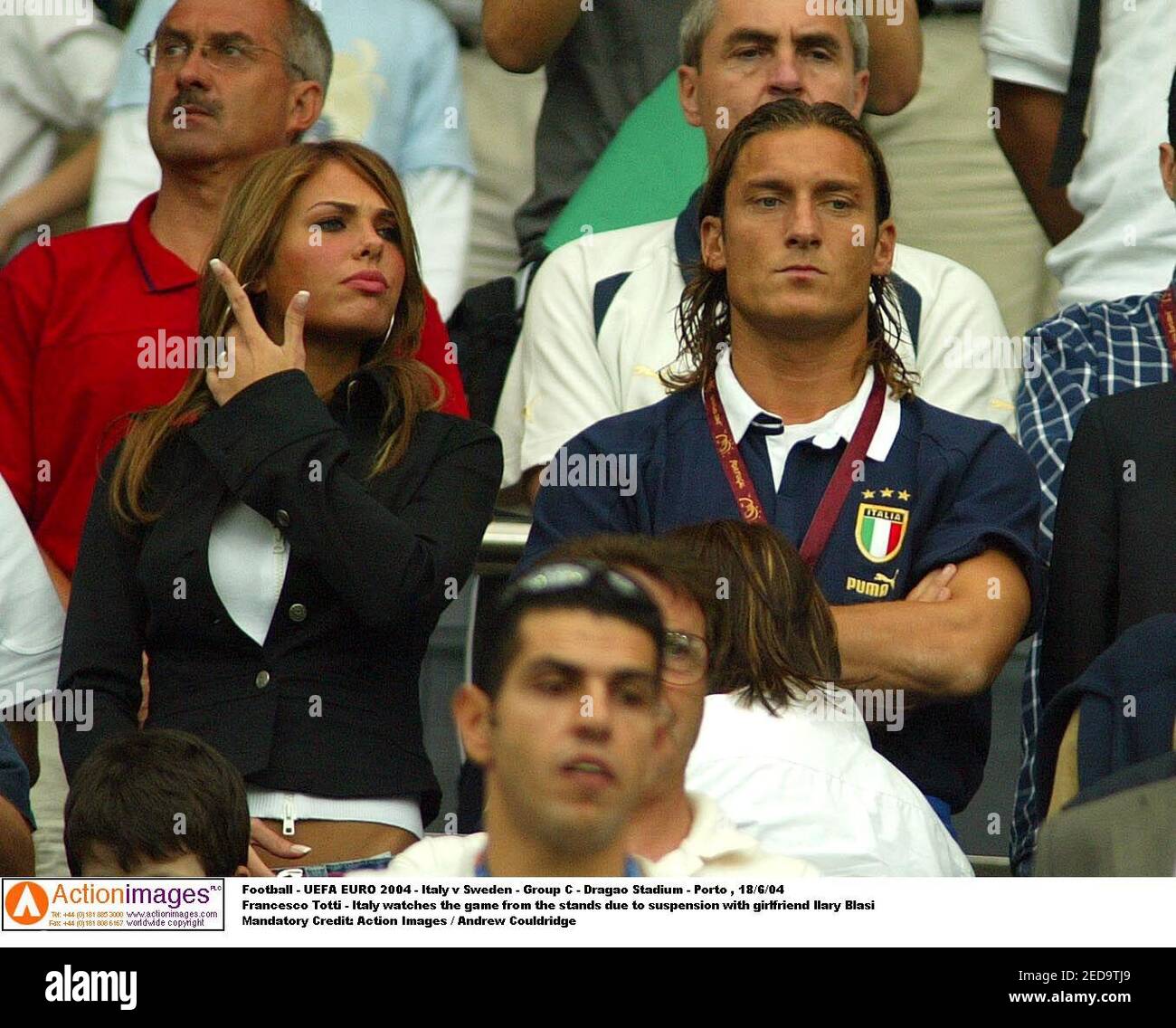 Francesco totti and ilary blasi hi-res stock photography and images - Alamy