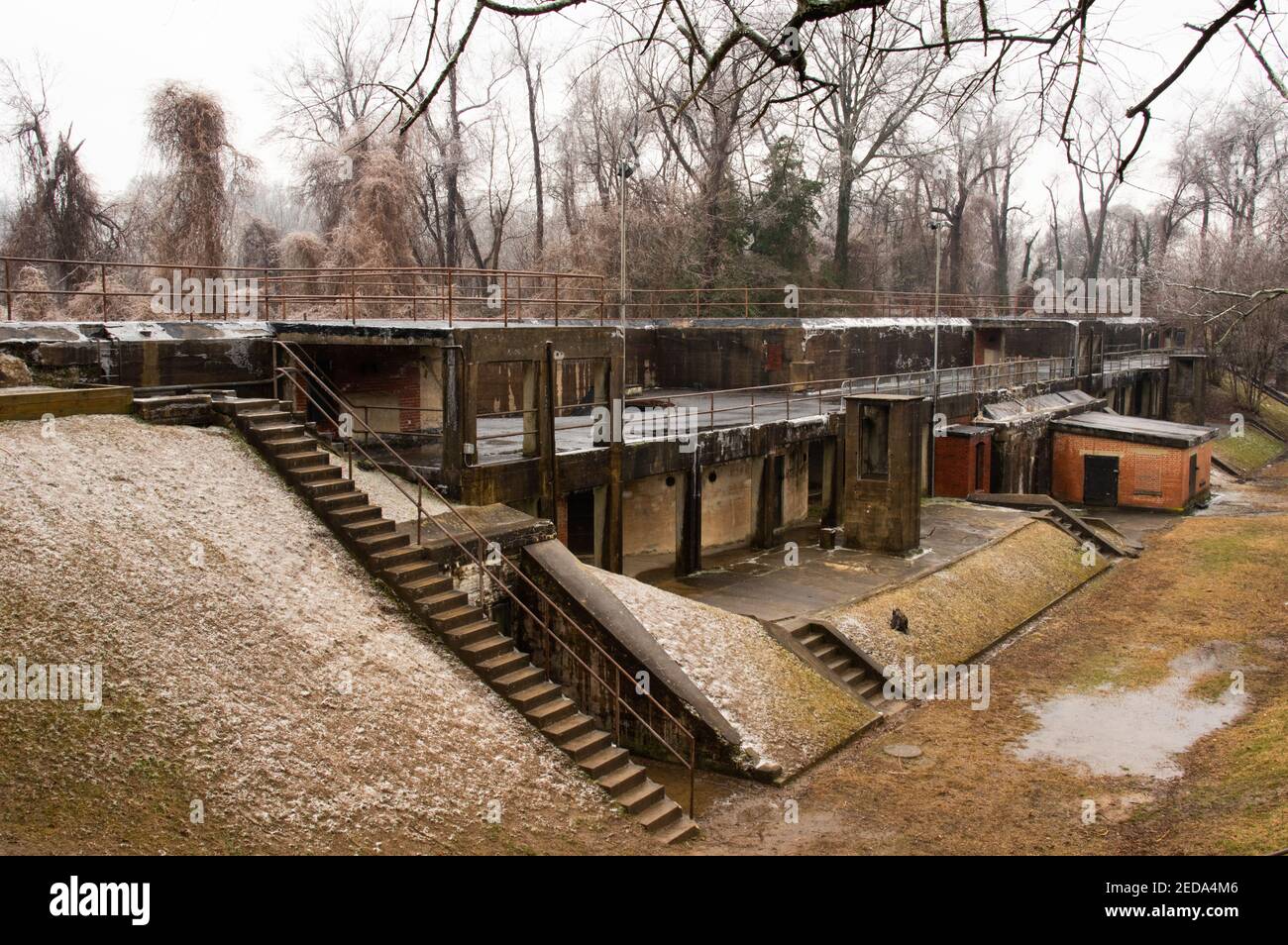 Battery Mount Vernon, Fort Hunt Park, VA Stock Photo - Alamy