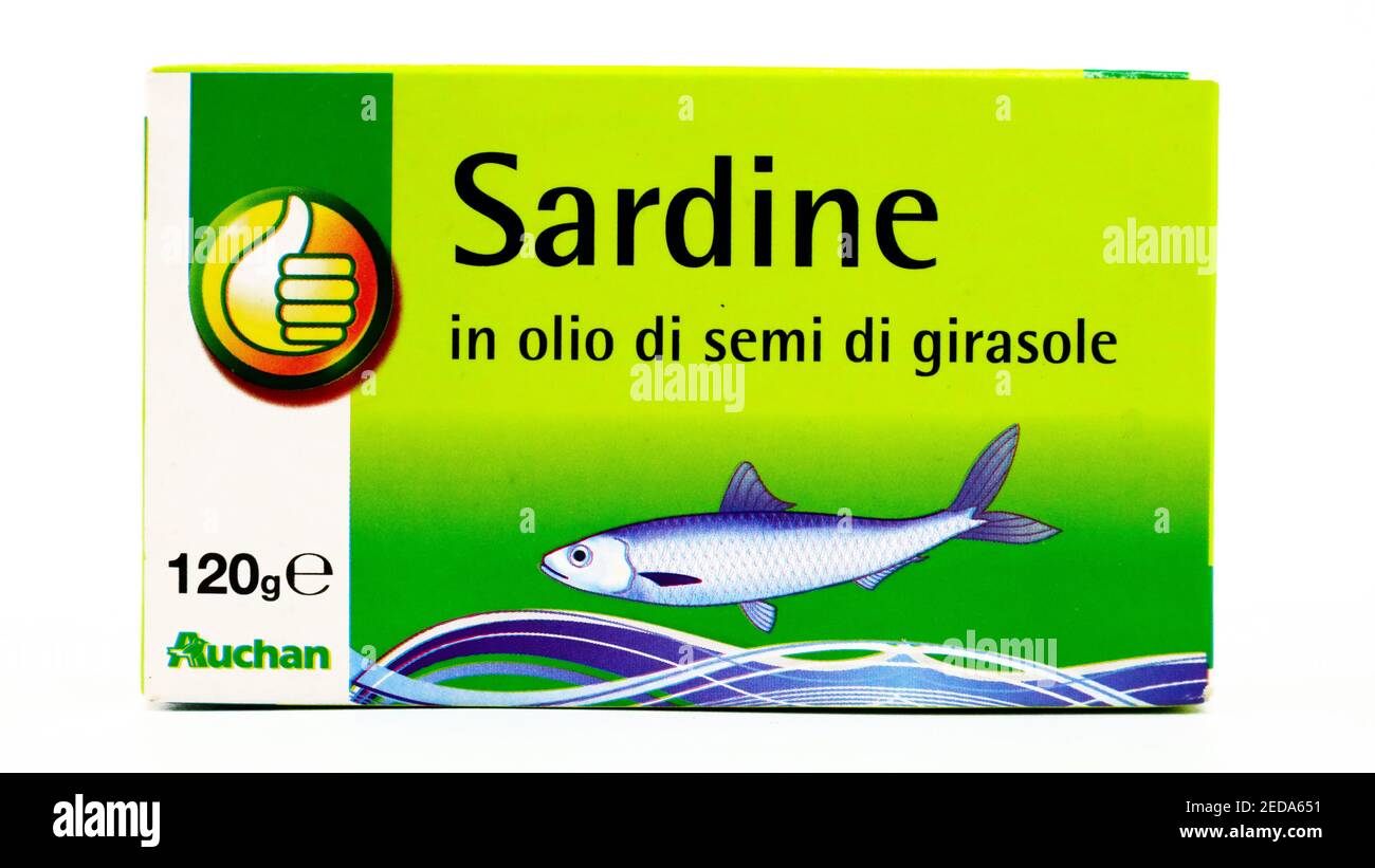 Canned sardines box hi-res stock photography and images - Alamy