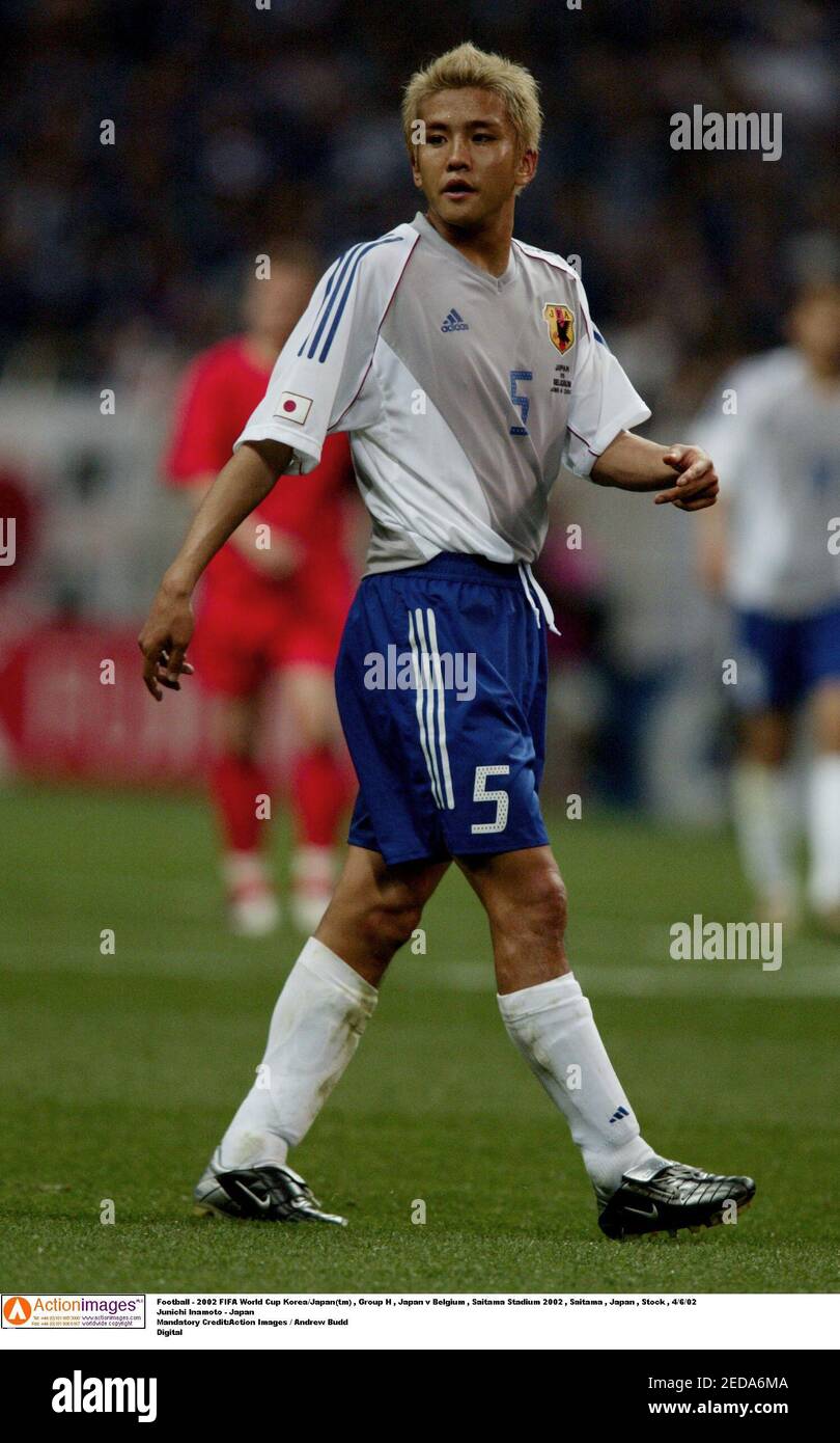 Sport football action junichi inamoto hi-res stock photography and ...