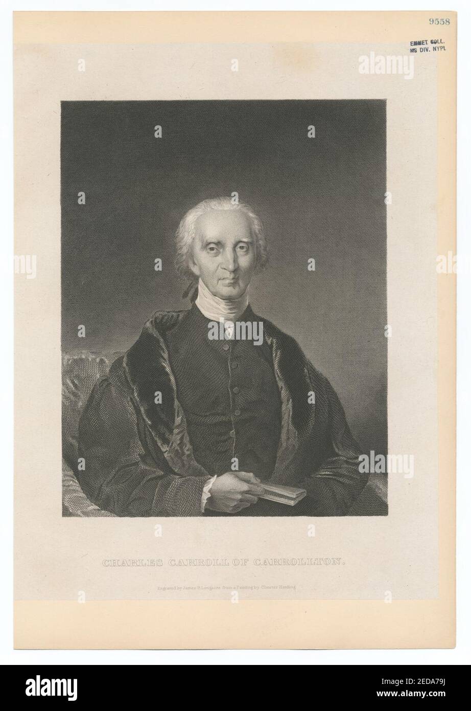Charles Carroll of Carrollton Stock Photo - Alamy