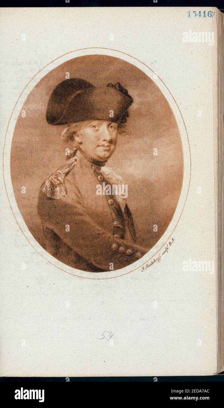 Charles Cornwallis, first Marquis Cornwallis Stock Photo - Alamy