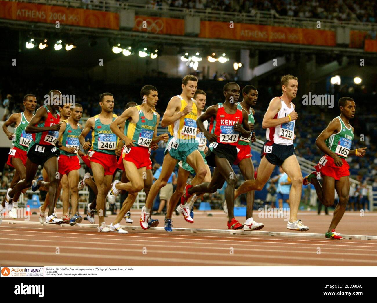Athens olympics 2004 5000m hi-res stock photography and images - Alamy