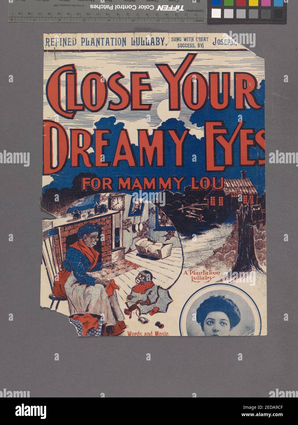 Close your dreamy eyes (for Mammy Lou Stock Photo - Alamy