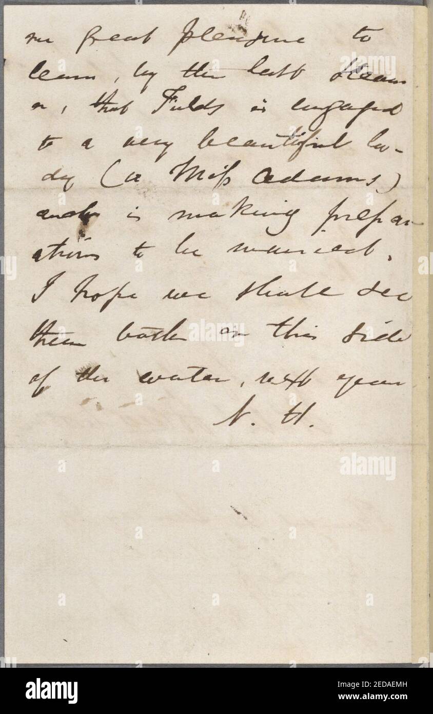 Thomas quincey hi-res stock photography and images - Alamy