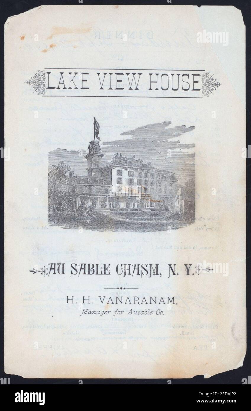 Ausable chasm hotel hi-res stock photography and images - Alamy