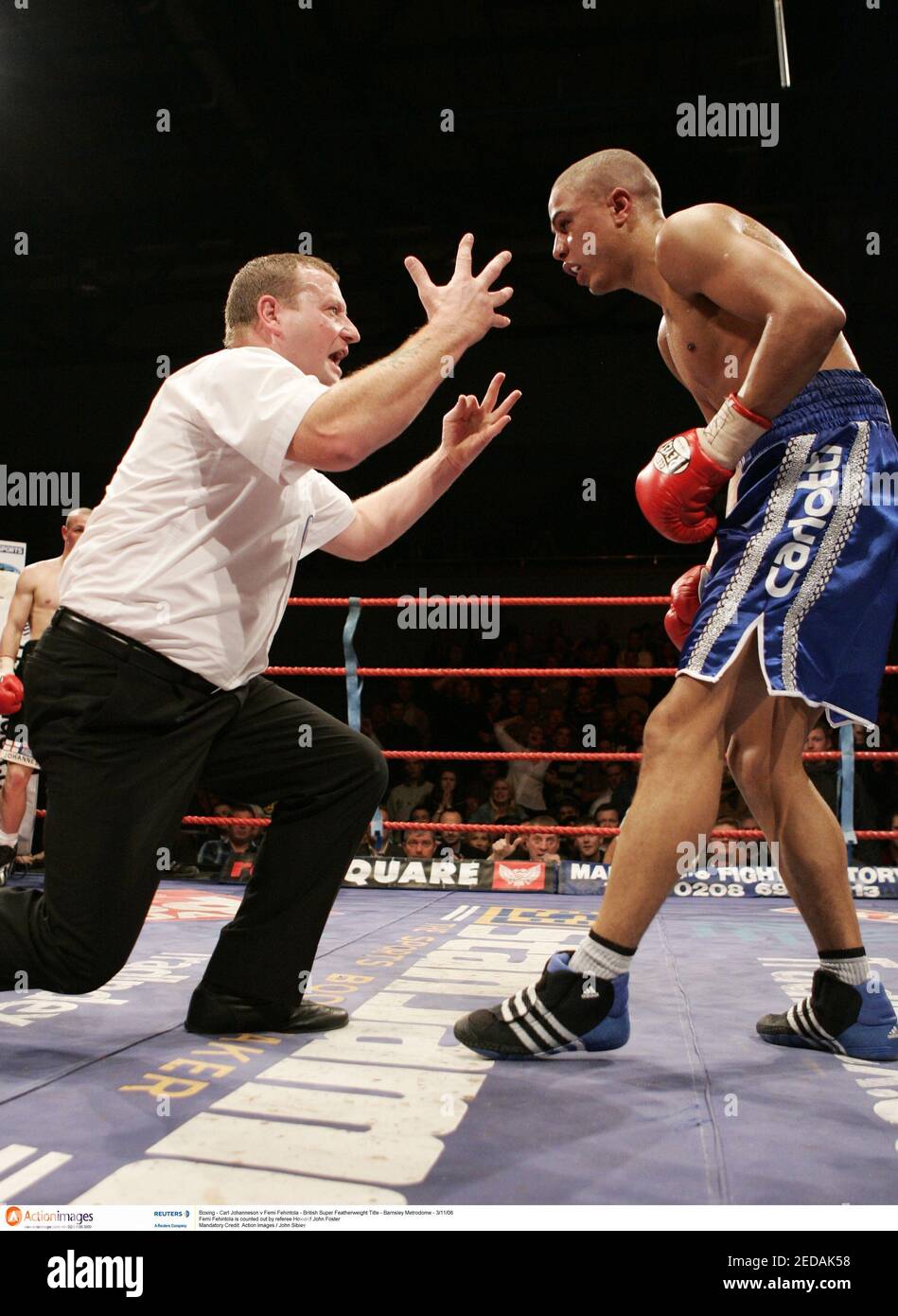 Boxing Howard Foster Referee High Resolution Stock Photography and ...