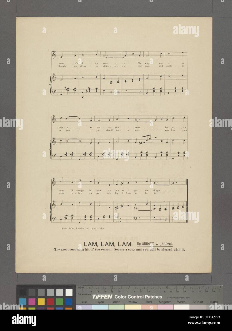 Dora, Dora, I adore her Stock Photo - Alamy