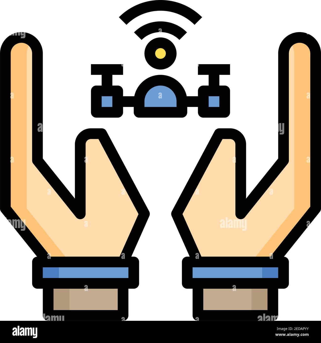 Hand signal Stock Vector Images - Alamy