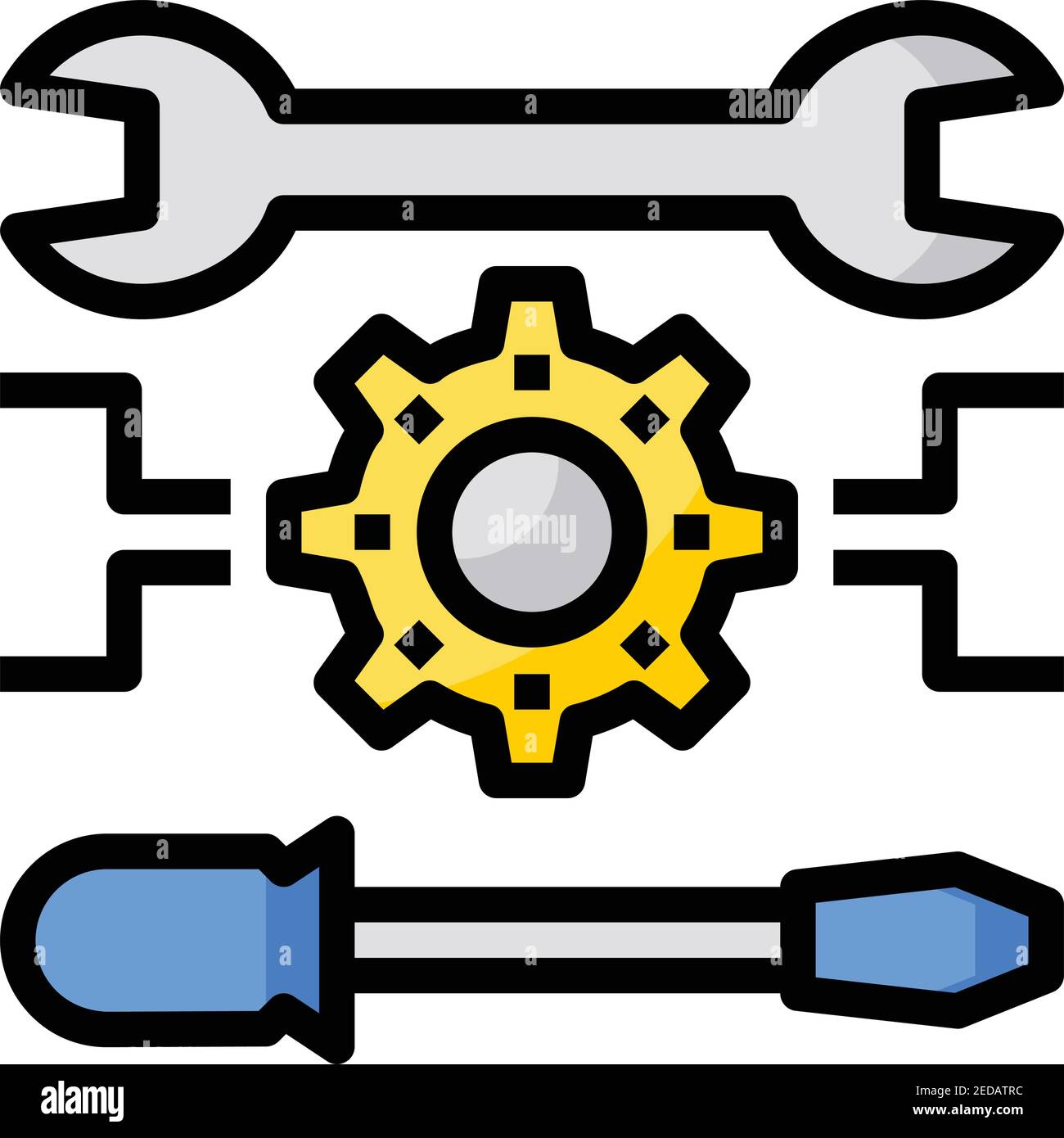 Technical fix Stock Vector Images - Alamy