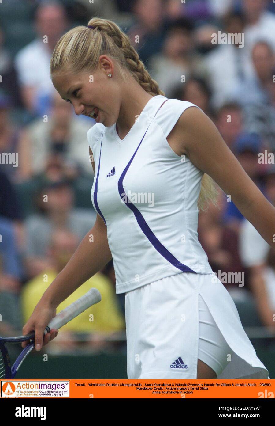 Anna kournikova v natasha zvereva hi-res stock photography and images ...