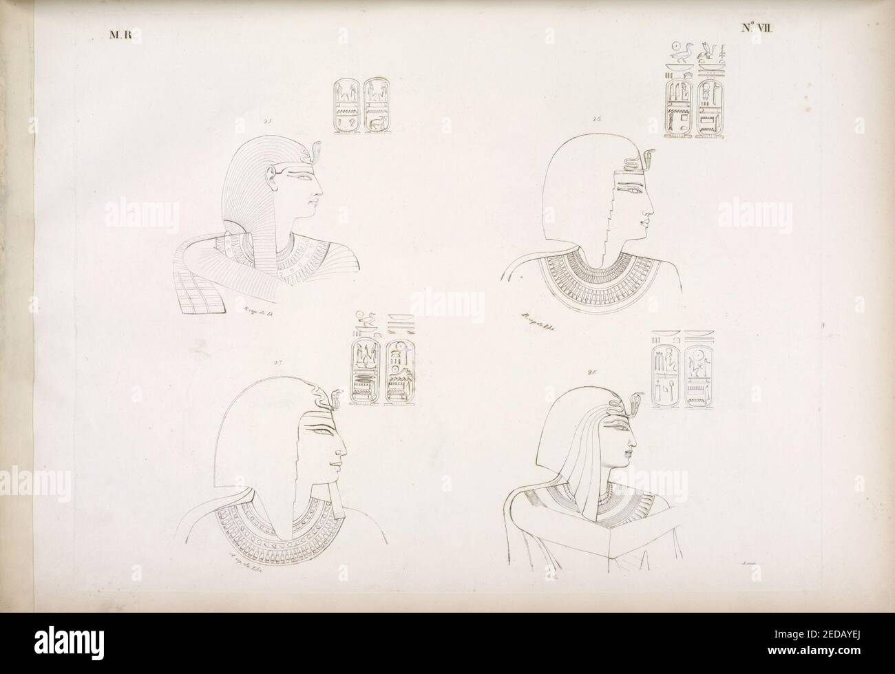 Fig. 25. Menephtah II (Merneptah). Fig. 26. Menephtah III (Seti II ...