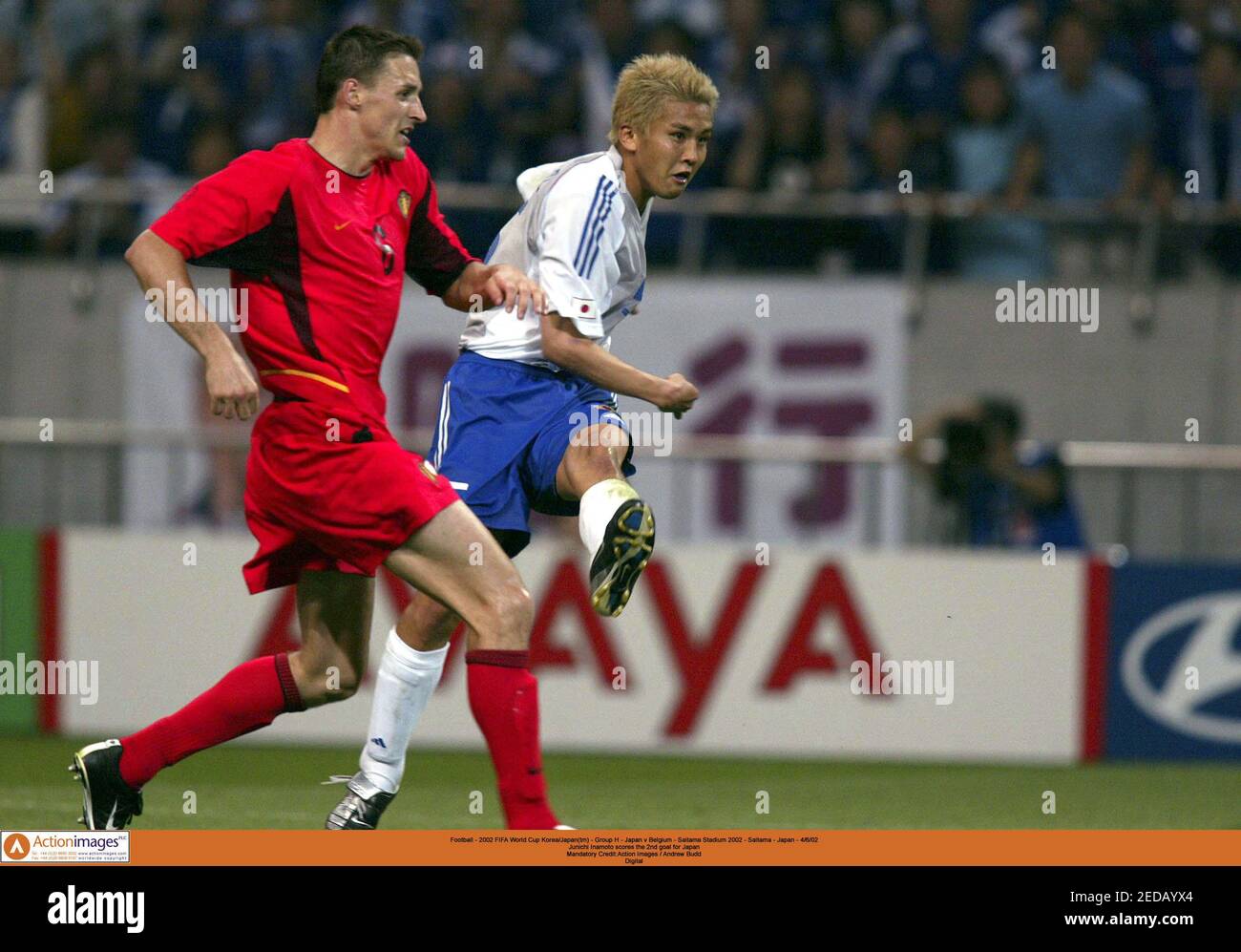 Sport football action junichi inamoto hi-res stock photography and ...