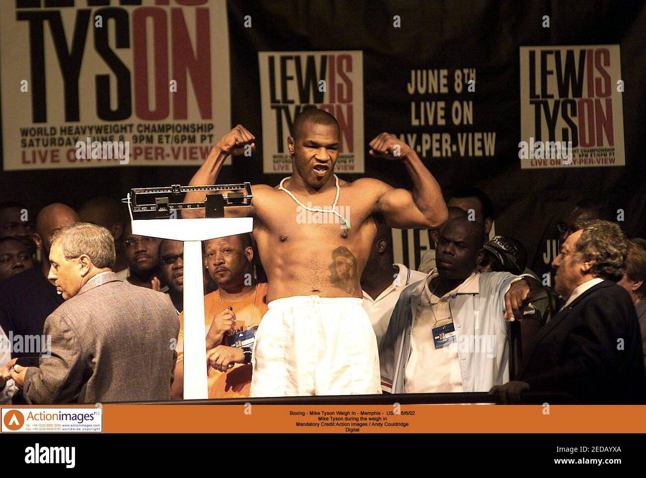 Mike tyson weigh in hi-res stock photography and images - Alamy