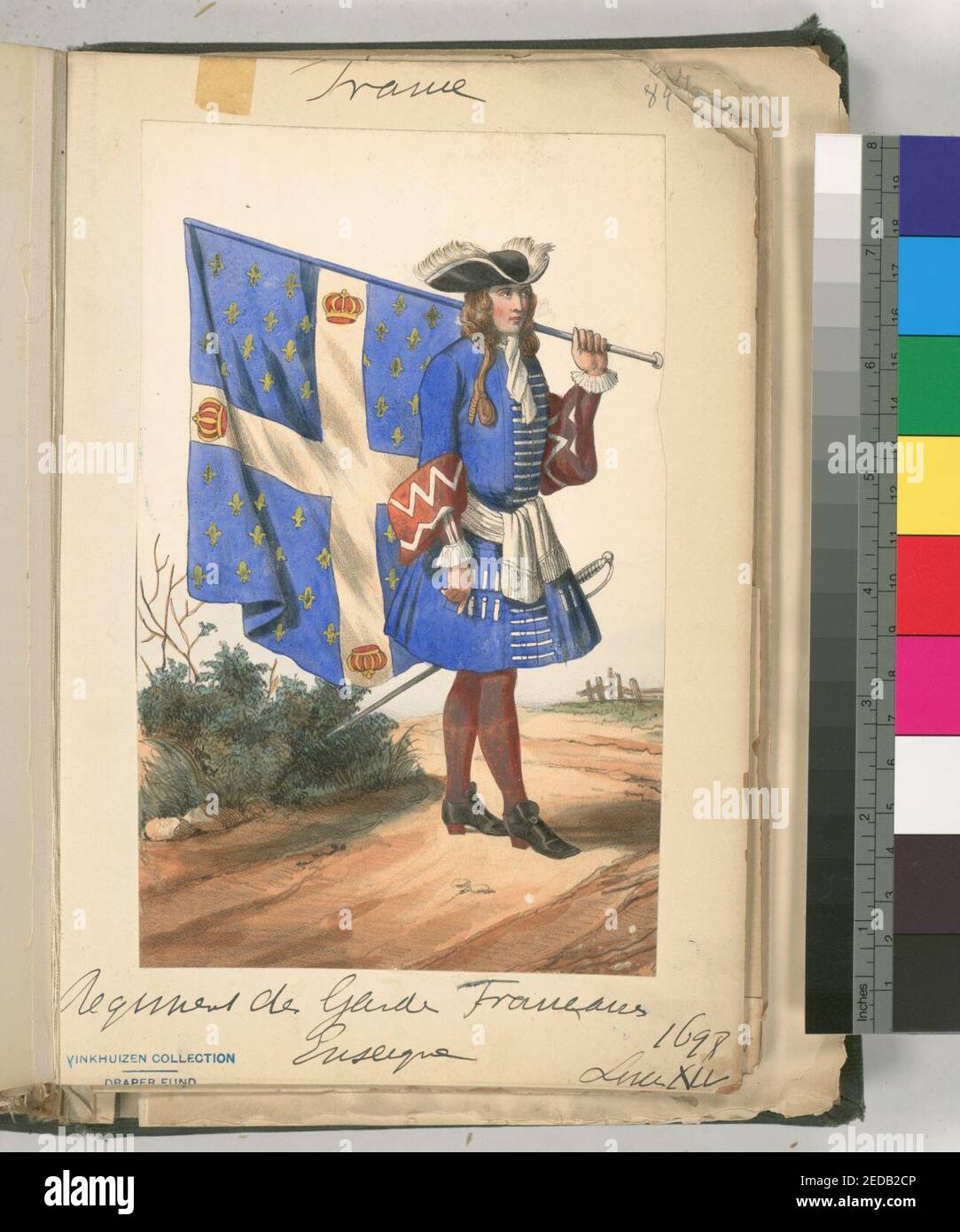 France, 1680-1700. Louis XIV Stock Photo - Alamy