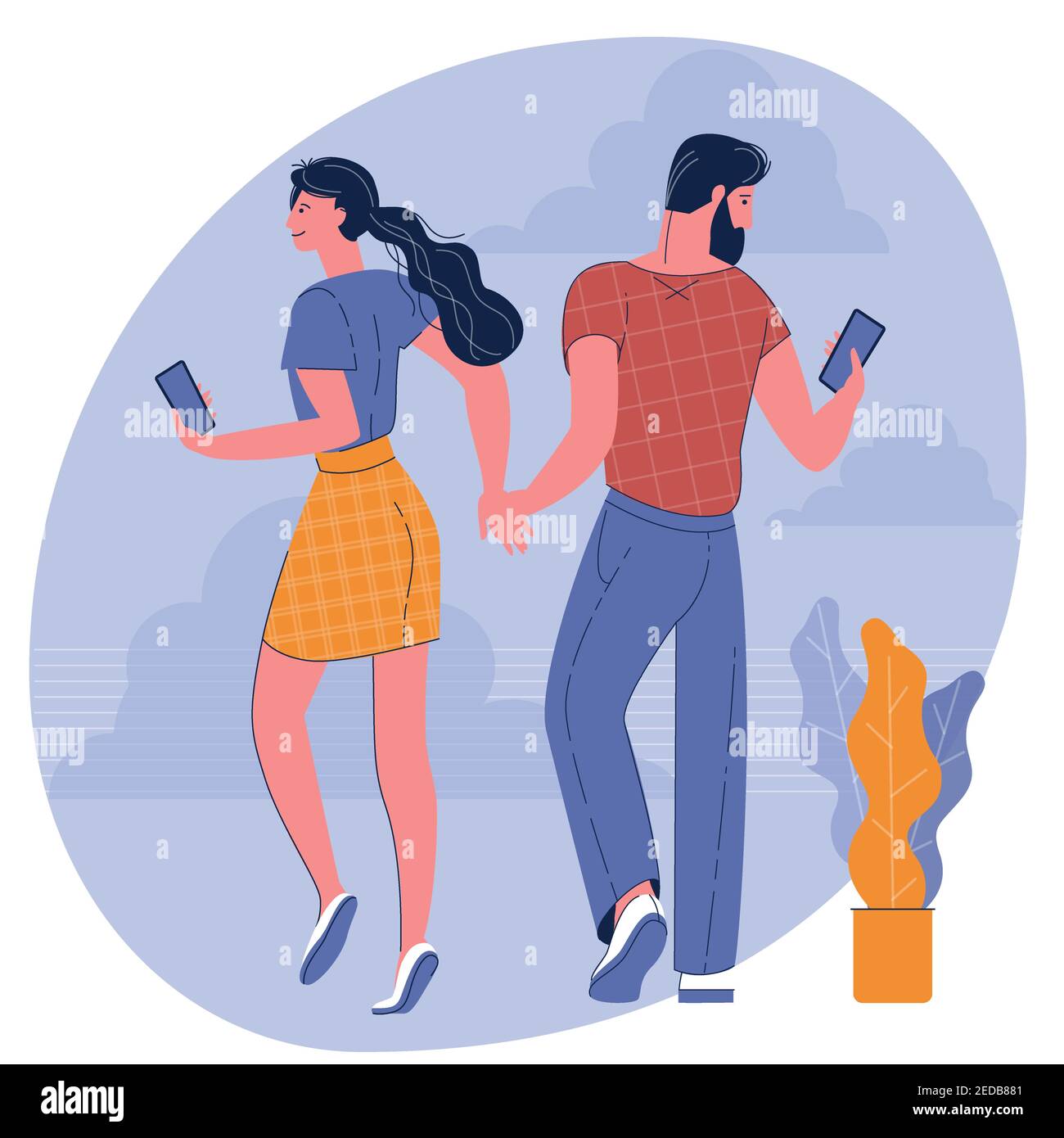 Messenger woman Stock Vector Images - Alamy