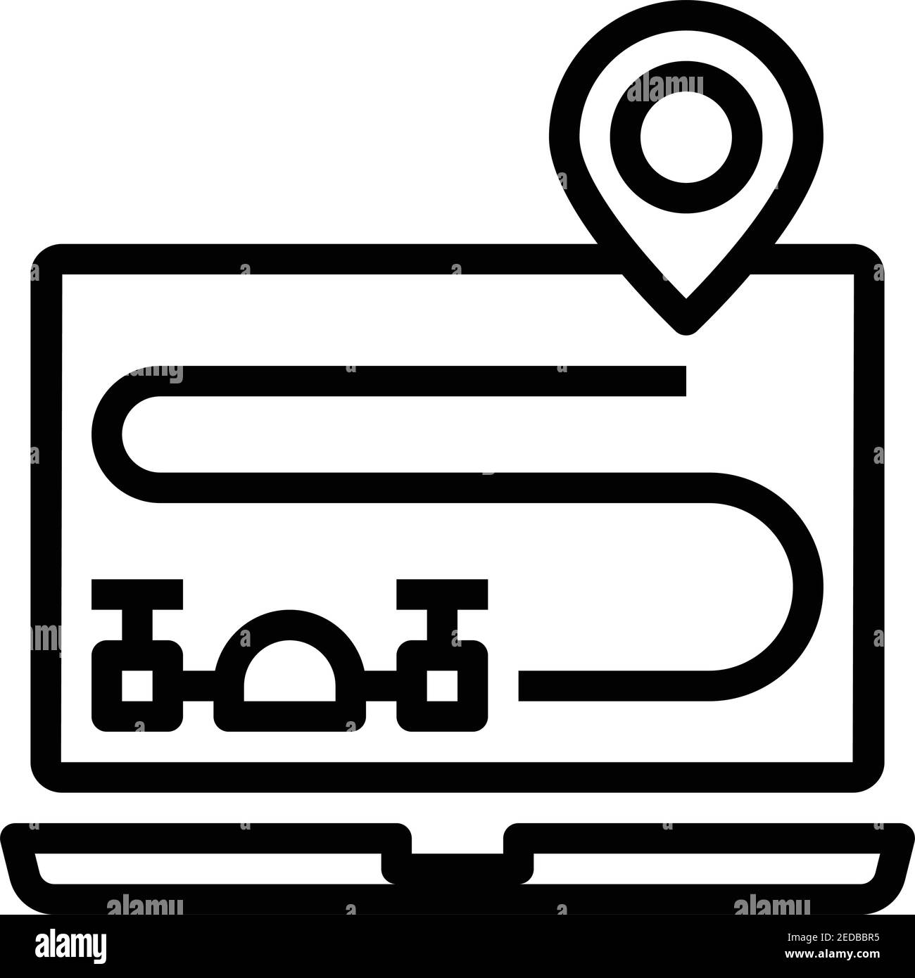 Control map Stock Vector Images - Alamy