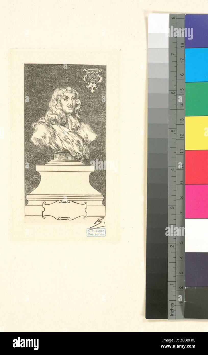 Frontispice pour Oeuvres de La Rochefoucauld Stock Photo - Alamy