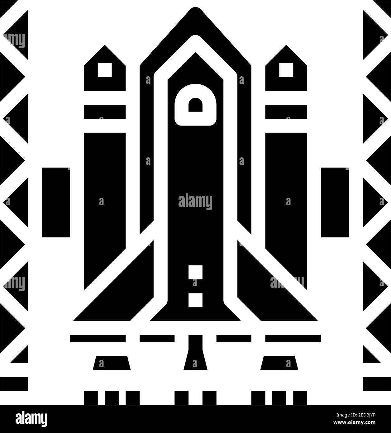 Space shuttle transport Black and White Stock Photos & Images - Alamy