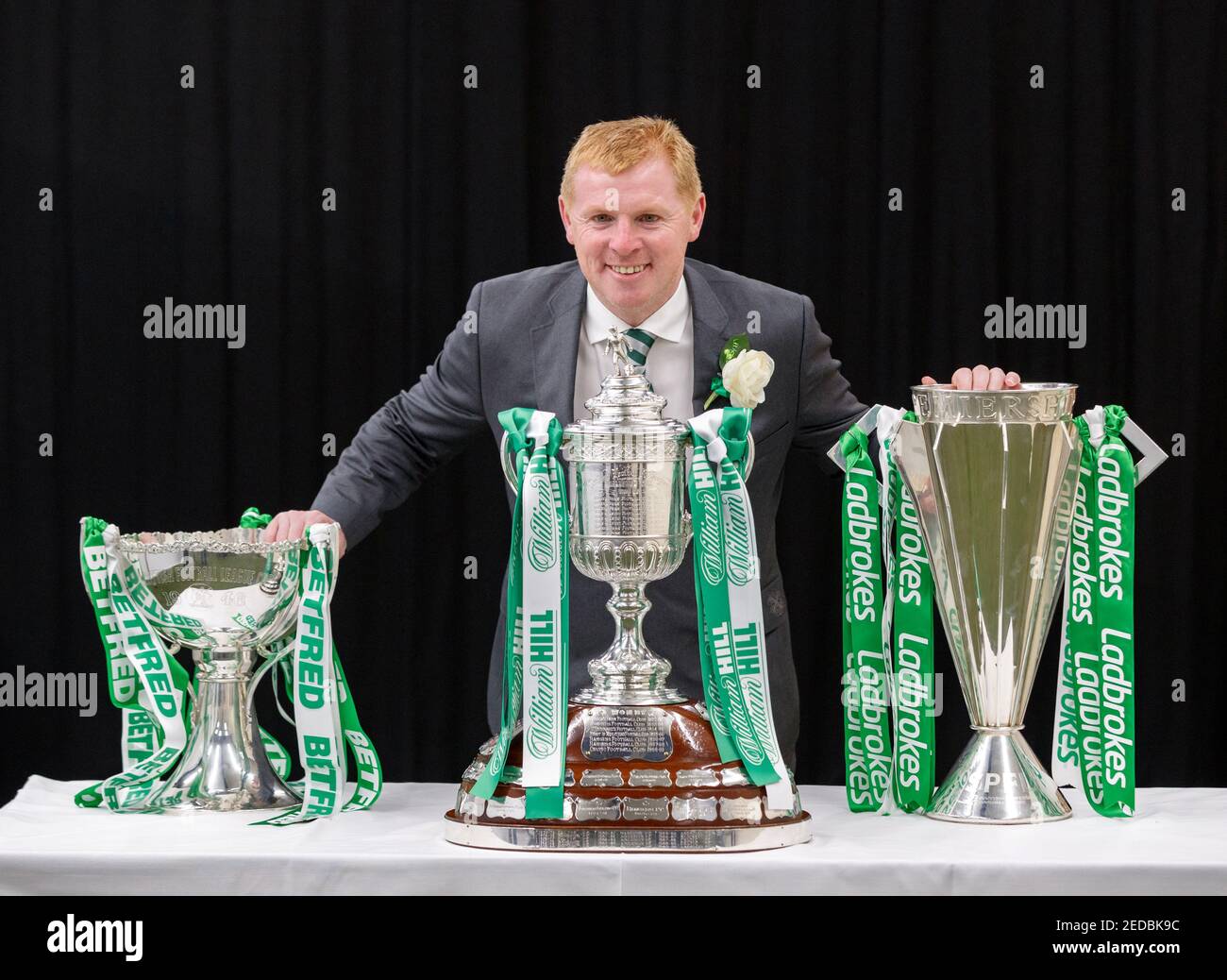 Celtic football treble hi-res stock photography and images - Alamy
