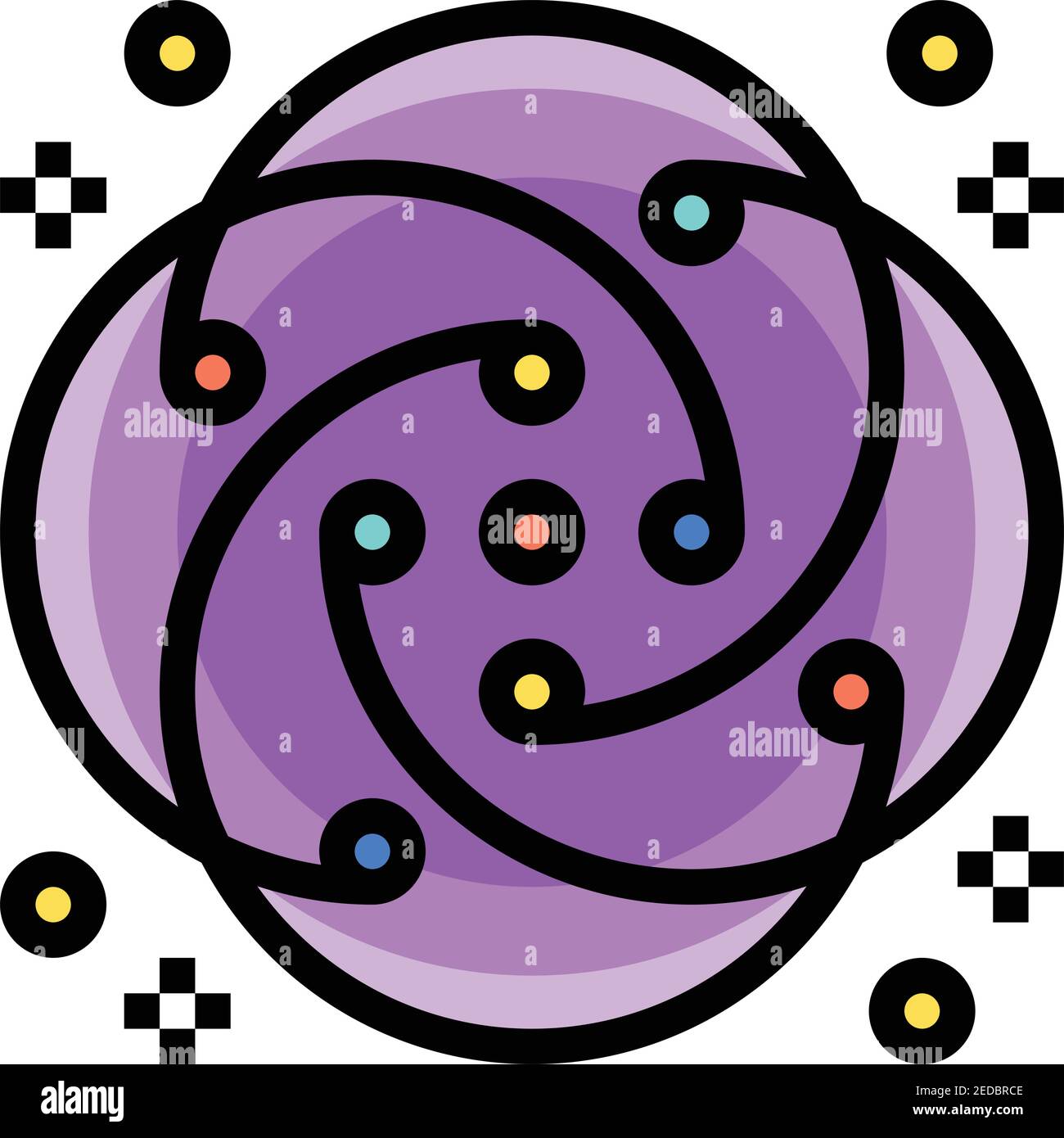 Space circle hi-res stock photography and images - Alamy
