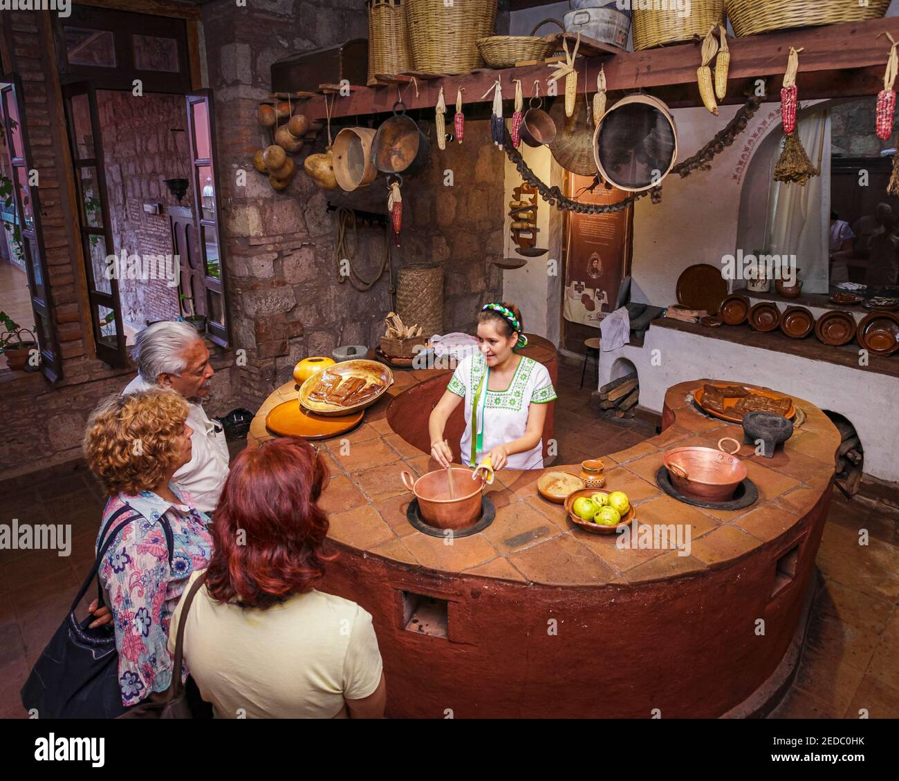 Demonstration of an artisan candy making process in the Candy Museum ...