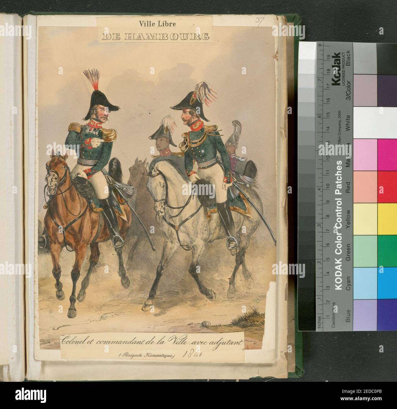 Germany. Hamburg. 1813-1840 Stock Photo - Alamy