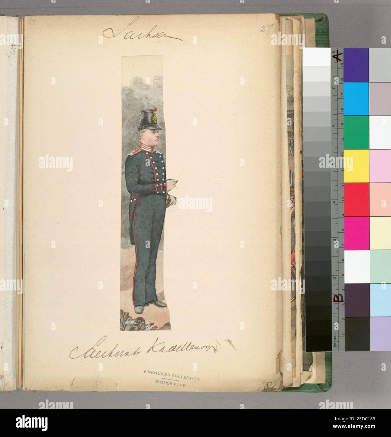 Germany. Saxony. 1840-1850 Stock Photo - Alamy
