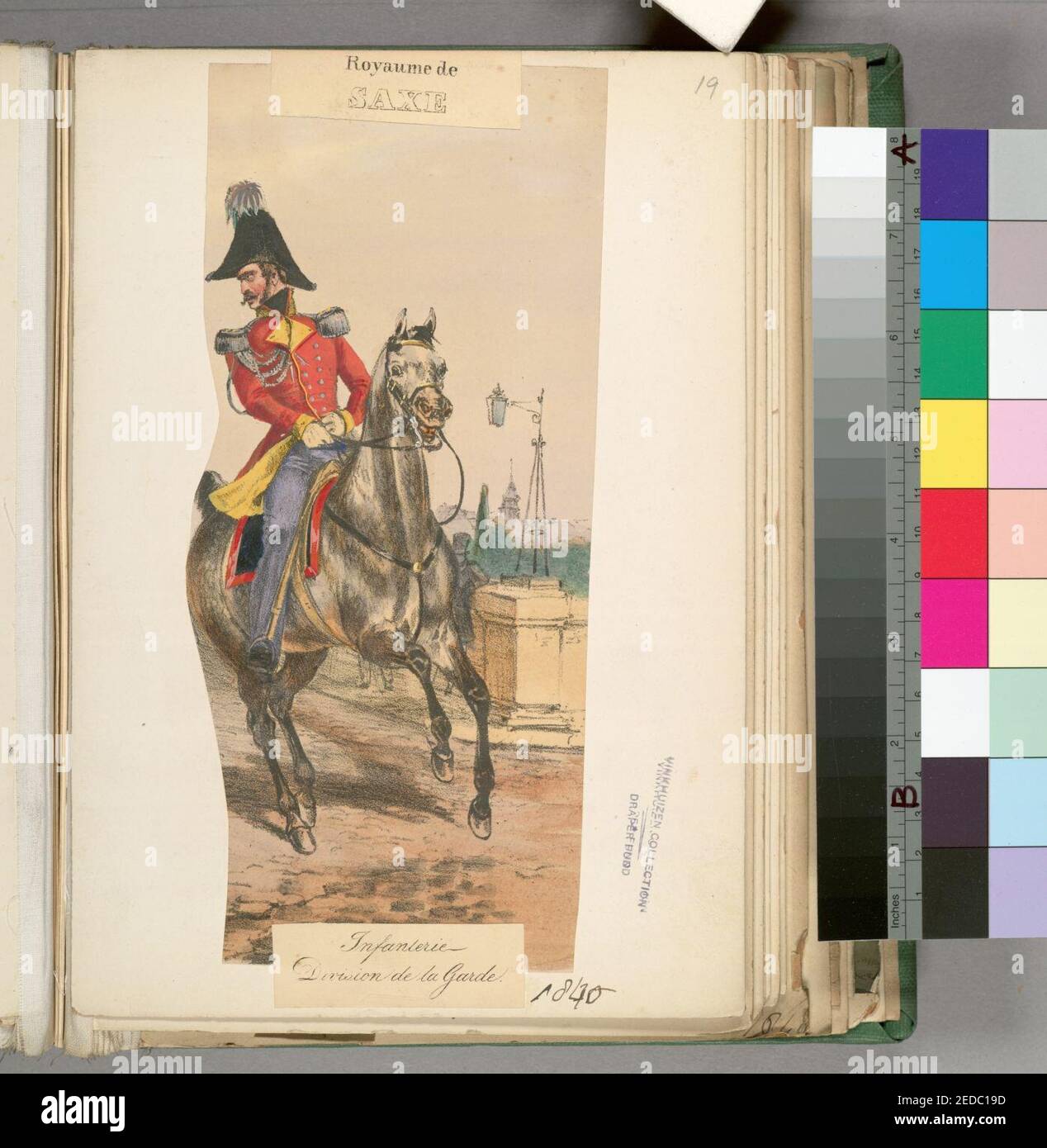 Germany. Saxony. 1840-1850 Stock Photo - Alamy
