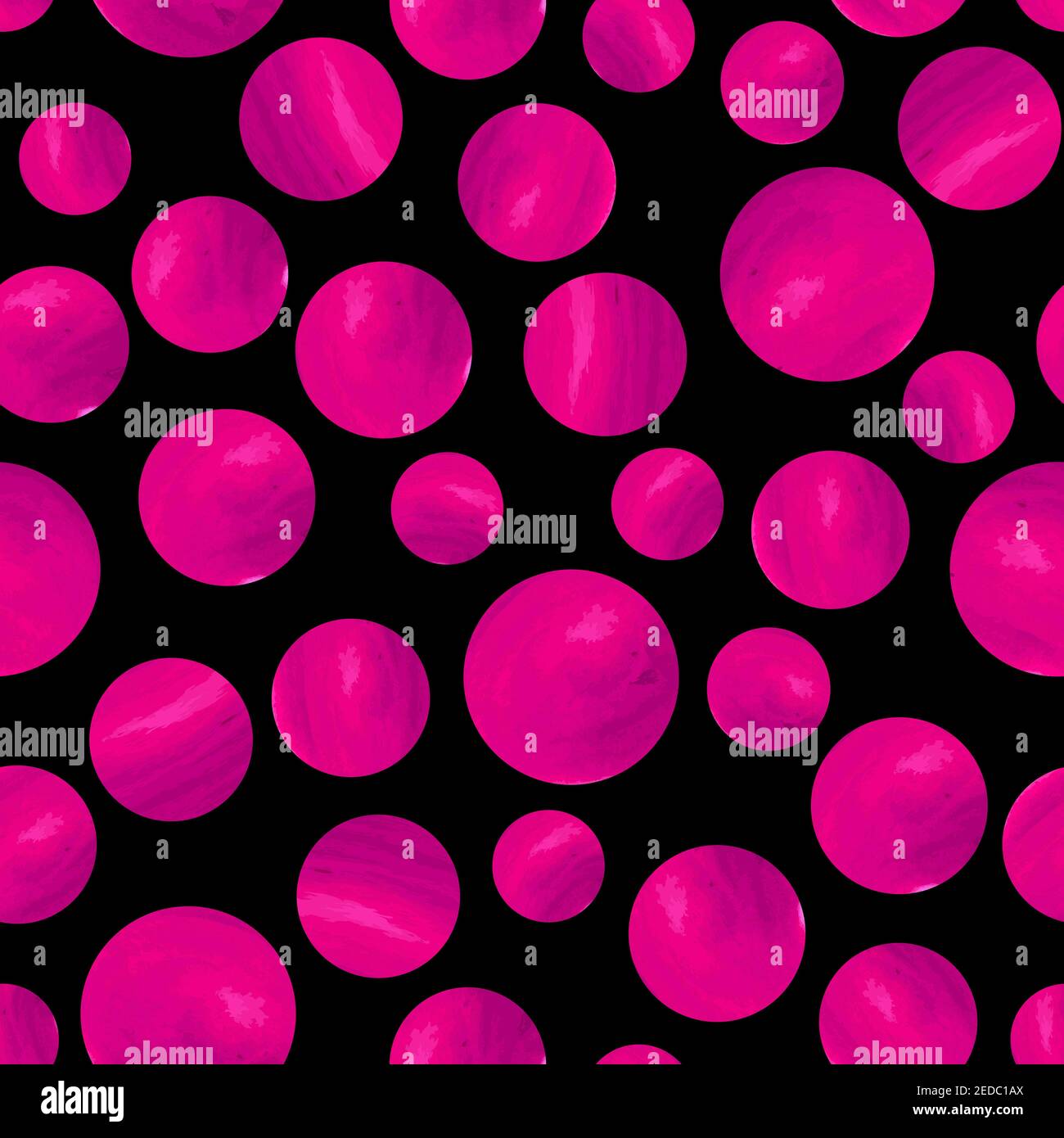 Abstract Fashion Grunge Polka Dots Background White Seamless Pattern