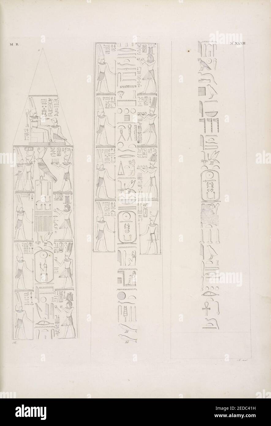 Grande obelisco di Karnac (Karnak) della regina Amense (Hatshepsut ...