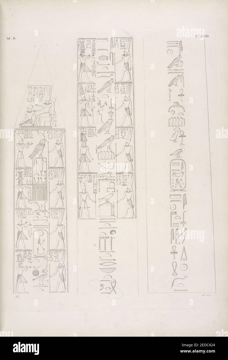 Grande obelisco di Karnac (Karnak) della regina Amense (Hatshepsut ...