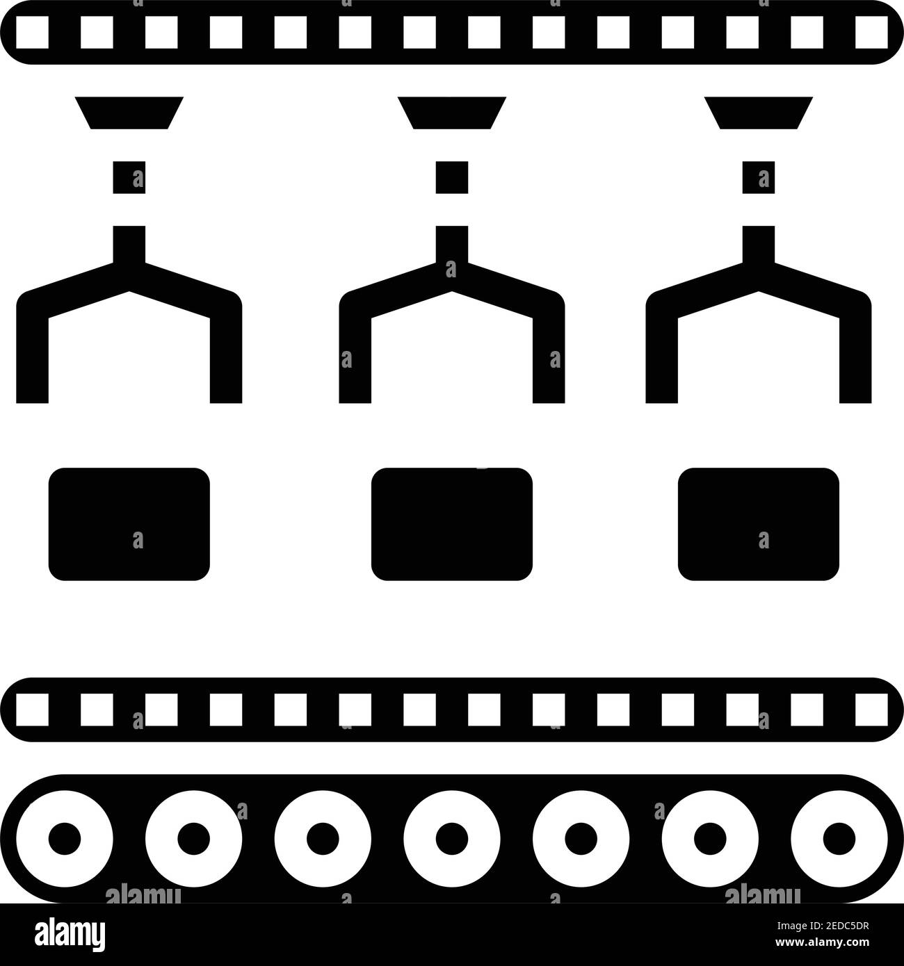 The robot arm Stock Vector Images - Alamy