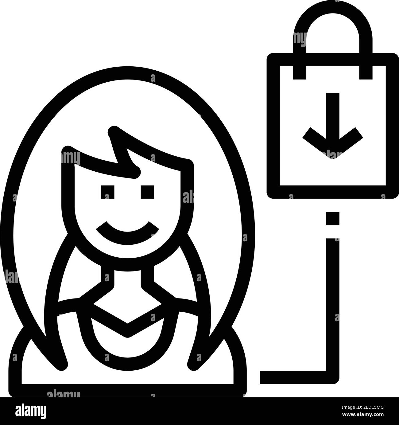 Human customer Black and White Stock Photos & Images - Alamy