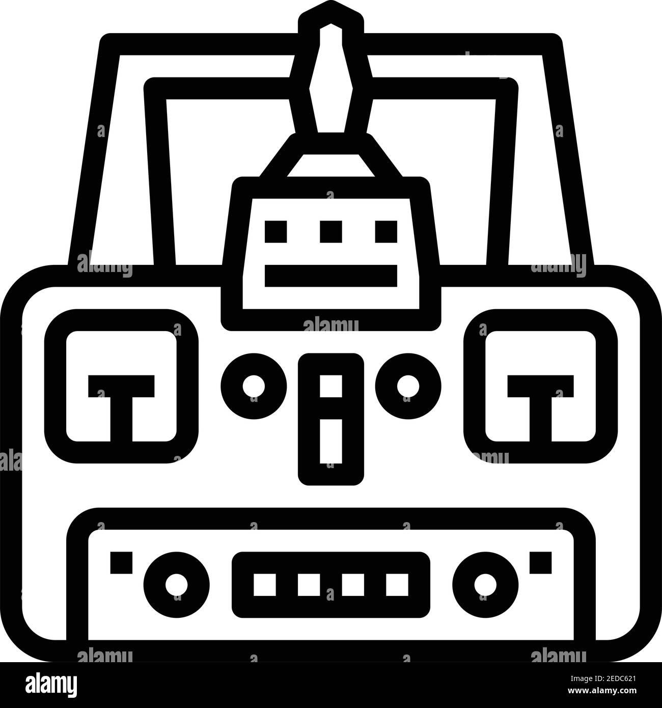 Controller buttons Stock Vector Images - Alamy