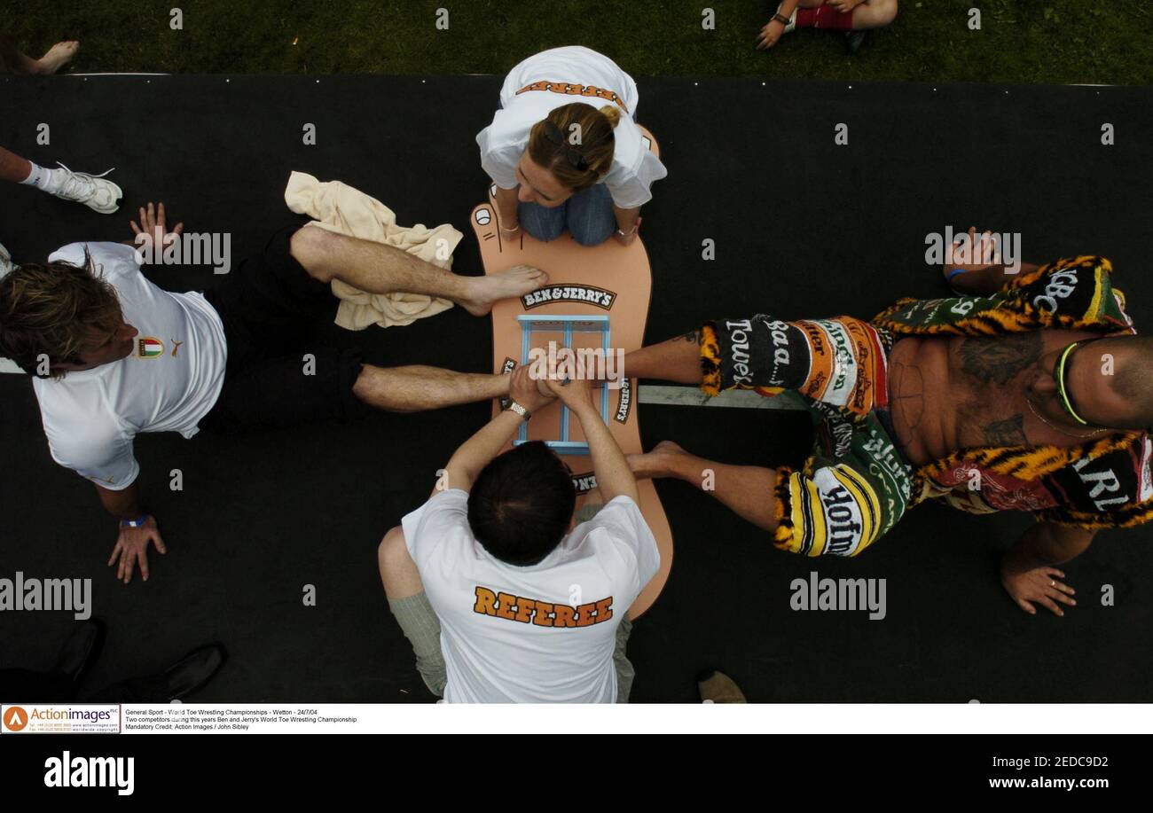 World toe wrestling championship hi-res stock photography and images ...