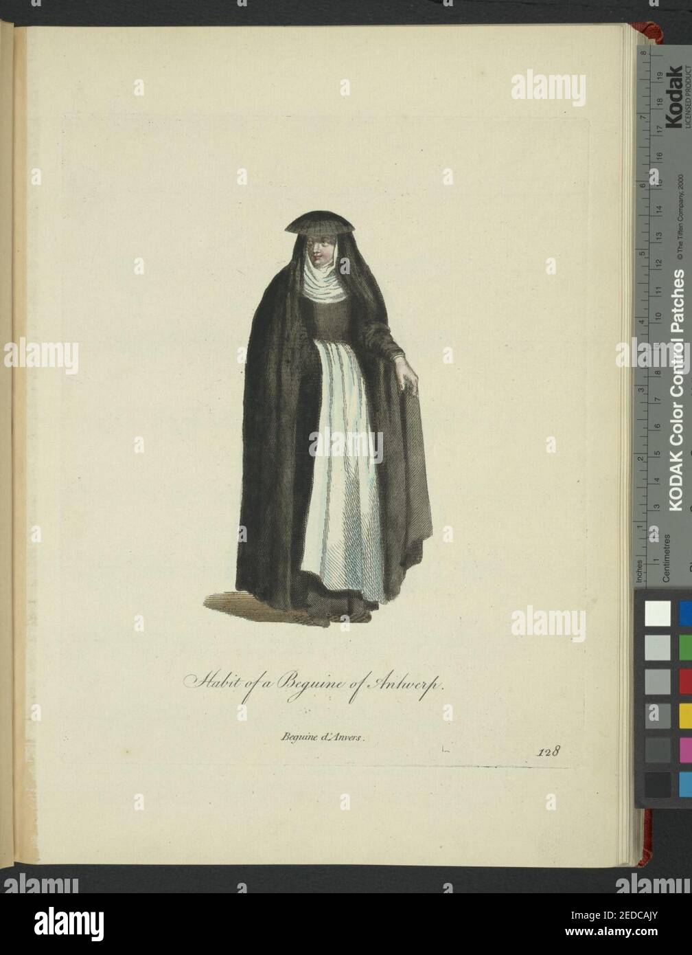 Habit of a Beguine of Antwerp. Beguine d'Anvers Stock Photo - Alamy