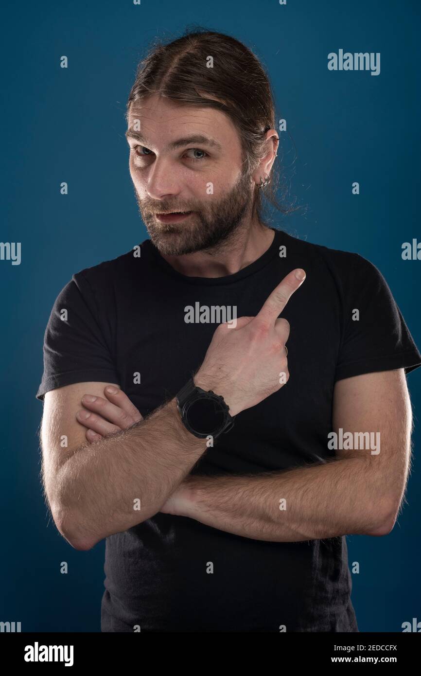 Long fingers hands man hi-res stock photography and images - Alamy