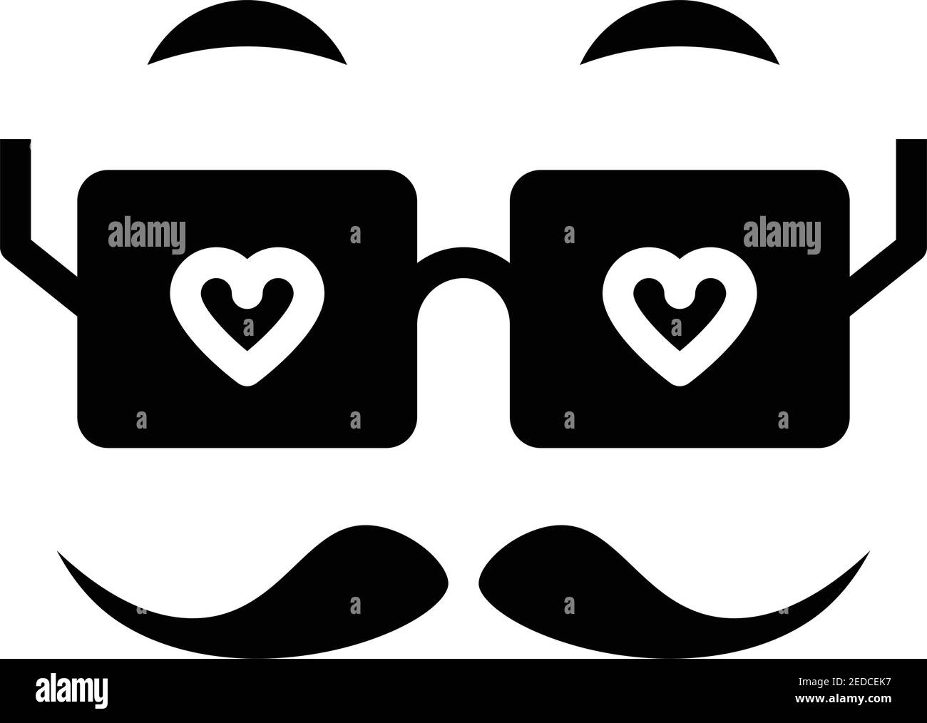 Joker heart icon hi-res stock photography and images - Alamy